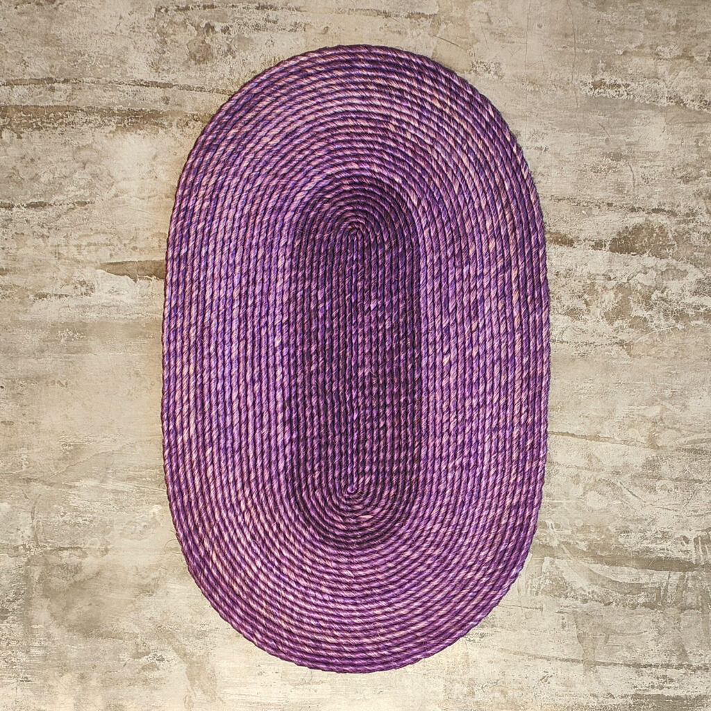 Oval Binding Abaca | Lilac – Soumak.ph